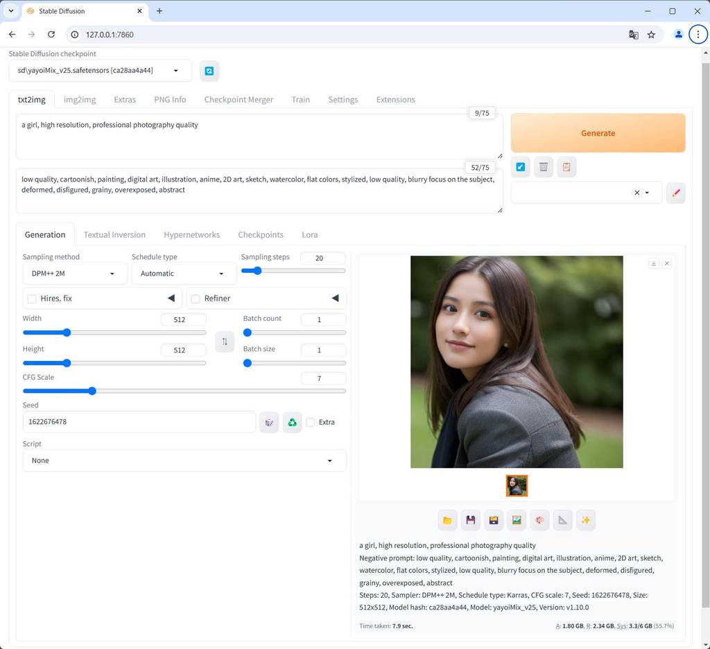 Stable Diffusion / Sampling method による違い | アプつ