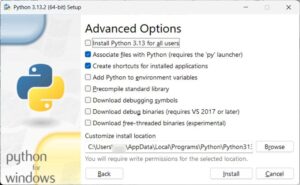 2-1. Python (公式実装、CPython) のインストール | アプつ