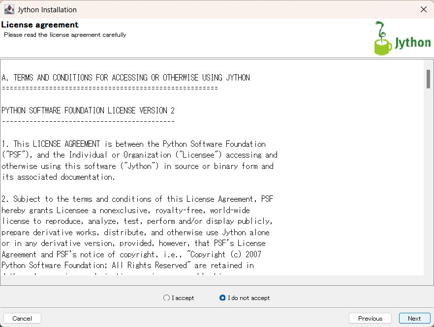 2-4. Jython のインストール | アプつ