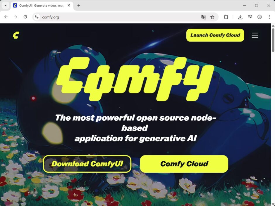 ComfyUI を Windows 上で動かす (インストーラ版、ポータブル版) | アプつ